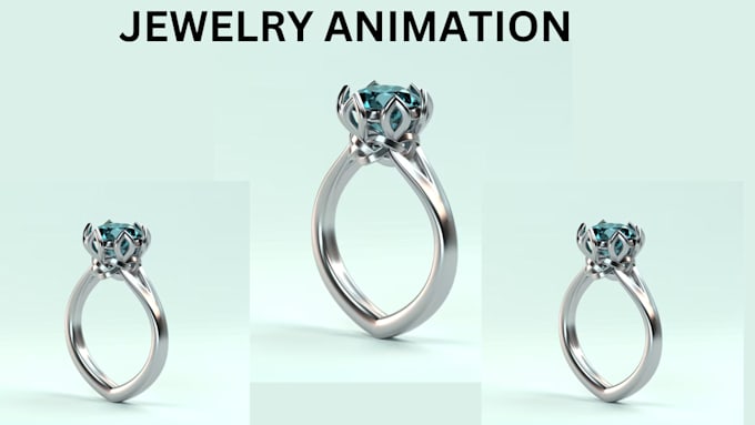 Design and model your 3d jewelry animation by Hudsonmic | Fiverr