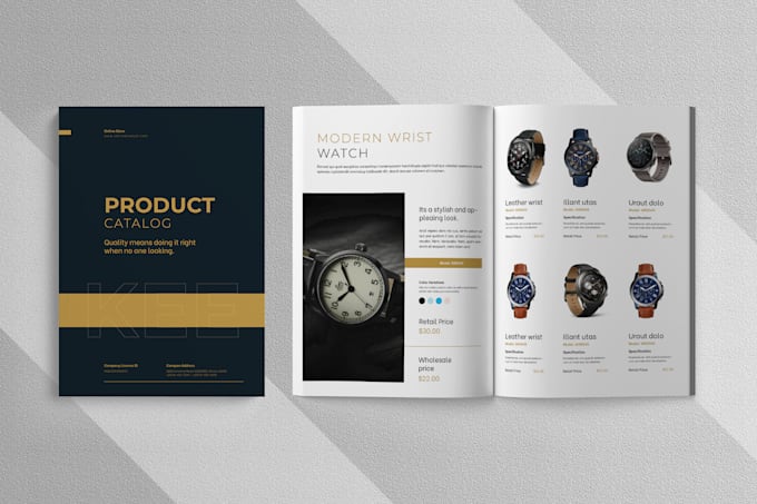 Design print and digital product catalog, lookbook, booklet, sell sheet ...