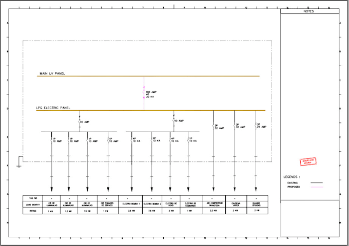 Create electrical drawings, single line diagrams in autocad by Ahsan ...