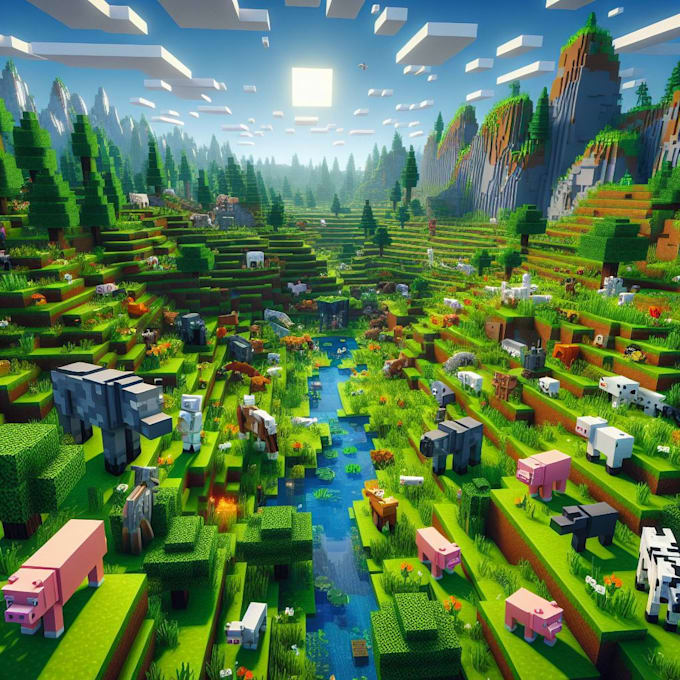 Create minecraft map,minecraft server hub,lobby, spawn,bedwars map ...