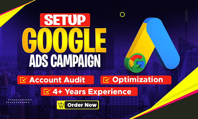 Setup and optimize your google ads adwords ppc campaigns from scratch by Mahbuba_hasan | Fiverr
