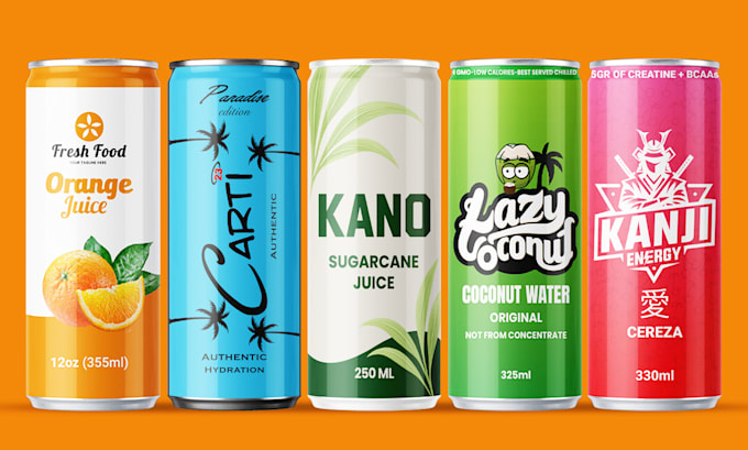 sprite can label design