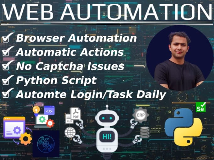 Create Python Bots Scripts Desktop And Web Automation Tools By Nikos361 Fiverr