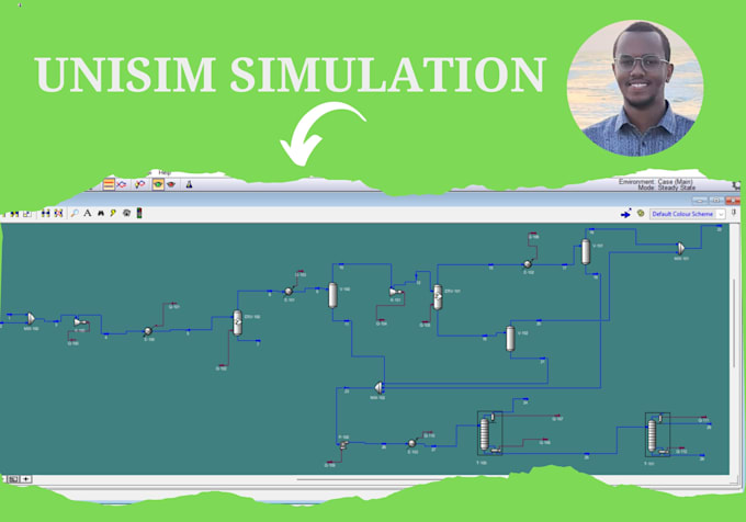 Simulate industry projects using unisim or aspen hysys by Khalidrashid897 | Fiverr