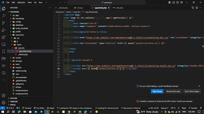 Do Website Development Using Php Laravel Livewire Html Css And Other More By Yohaz Fiverr