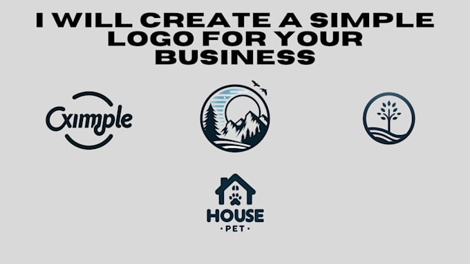 Create a simple logo for you by Rond_hien21 | Fiverr