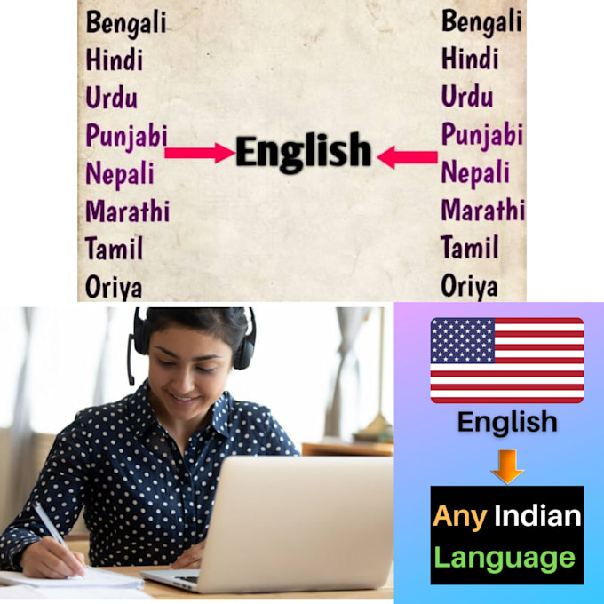 Translate english to all indian language by Priyashamondal | Fiverr