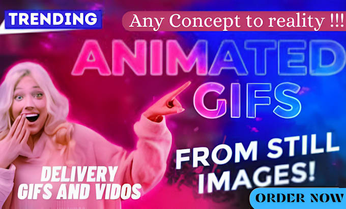 Edit image into an animated gif, custom gif maker within 24h by ...