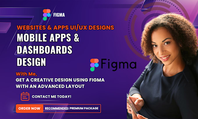 Do figma ui ux design, figma landing page design figma website app design
