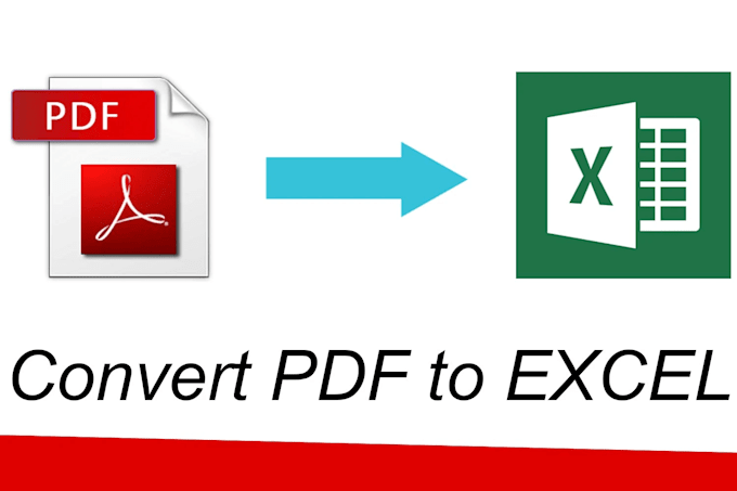Convert pdf to excel by Sayan_excel | Fiverr