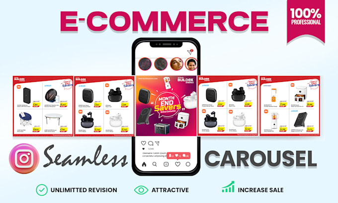 Design instagram carousel posts for ecommerce business by Graphicrendor ...