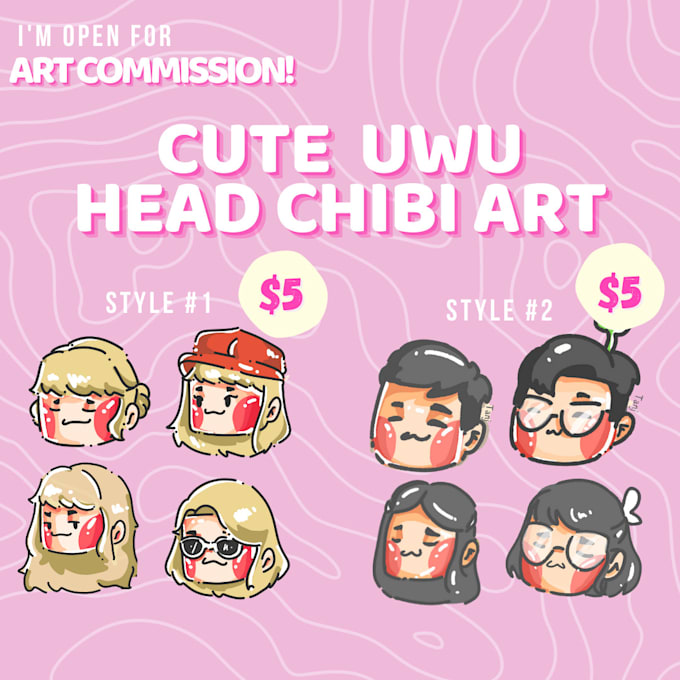 Do cute uwu arts by Artby_tanj | Fiverr