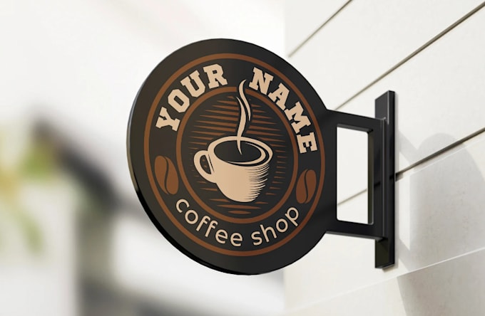 Provide eye catchy coffee shop, restaurant, café, bar, food, cupcake ...