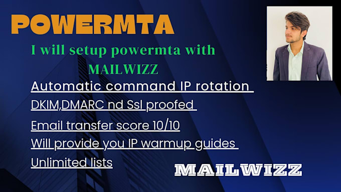 Provide full setup powermta with mailwizz by Farrukhhaider83 | Fiverr