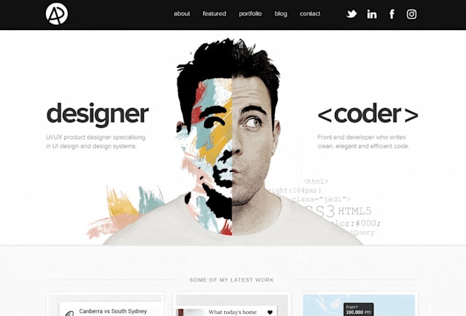 Do custom html and css coding by Reuben_still | Fiverr