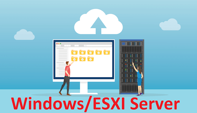 Install and configure windows and esxi server by Sadmanhuq | Fiverr