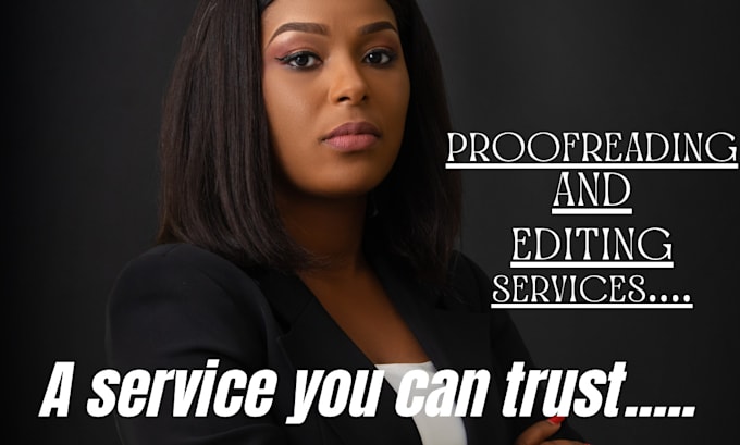 Proofread and copy edit your work within 24 hours by Gracereadsedits | Fiverr