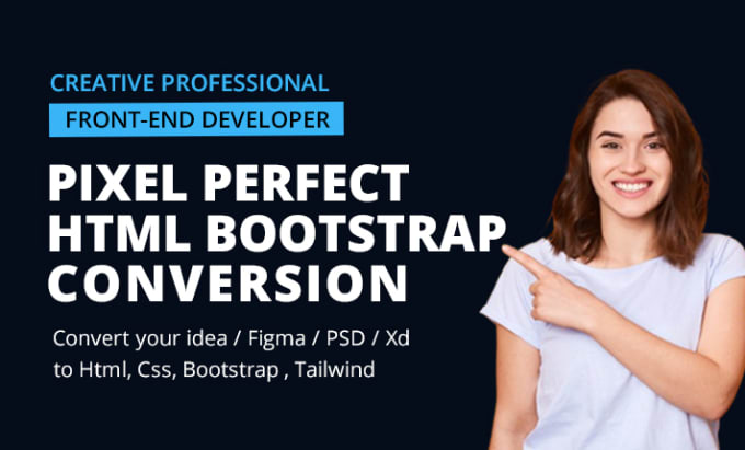 Do Figma To Html Xd Psd To Html Css Bootstrap Responsive Websites
