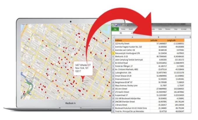 Geocode or reverse geocode csv or excel file by Salahhachimi418 | Fiverr Geocode or reverse geocode csv or excel file by Salahhachimi418 | Fiverr