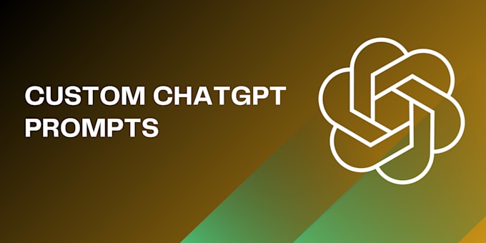 Create custom prompt for openai chatgpt, gpt prompt engineering by Qazi ...