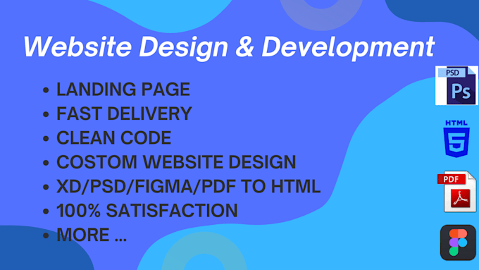Export Figma To Html Css Psd To Html Figma To Html Pdf To Html By Rimu Khatun Fiverr