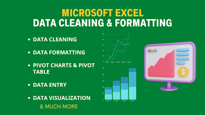 Do excel spreadsheet tasks, data sorting, and excel data cleaning by Casanjay125 | Fiverr