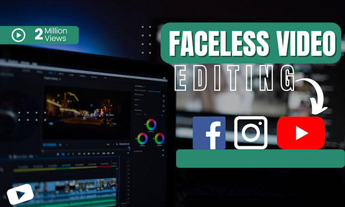 Do faceless video editing for youtube by Ashiqraza190 | Fiverr
