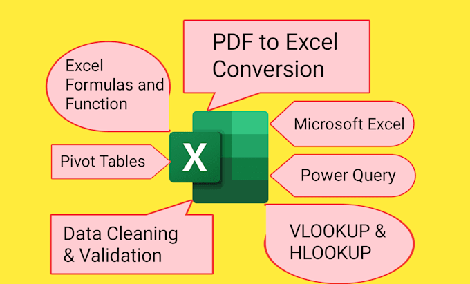 Excel wizard seamlessly converts pdf to excel, excels in expert data management by Sohailkhan119 ...