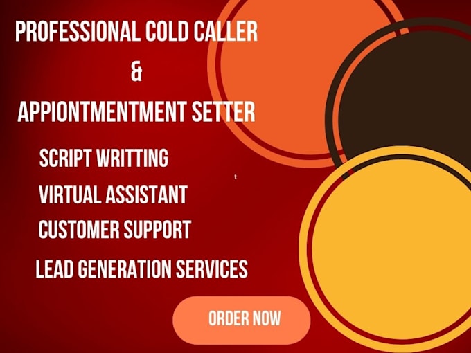Be a reliable cold caller for appointment setting by Favtechy | Fiverr