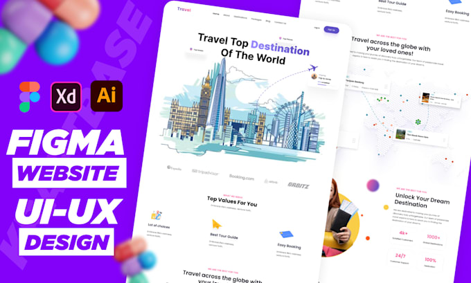 Do modern ui ux design for mobile app and website in figma by Craft_base | Fiverr