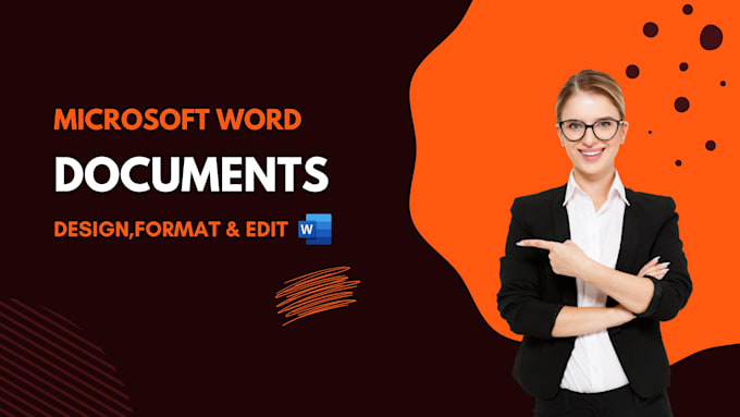 Create, design, edit and format microsoft word documents by Dm_sadiya ...