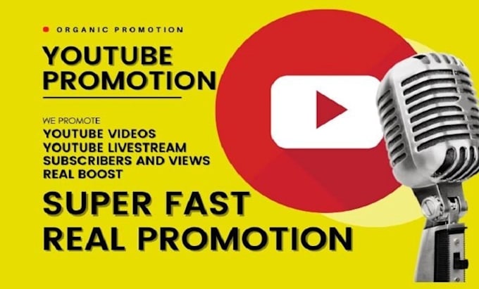 Promote your youtube live stream video, live stream promotion by ...
