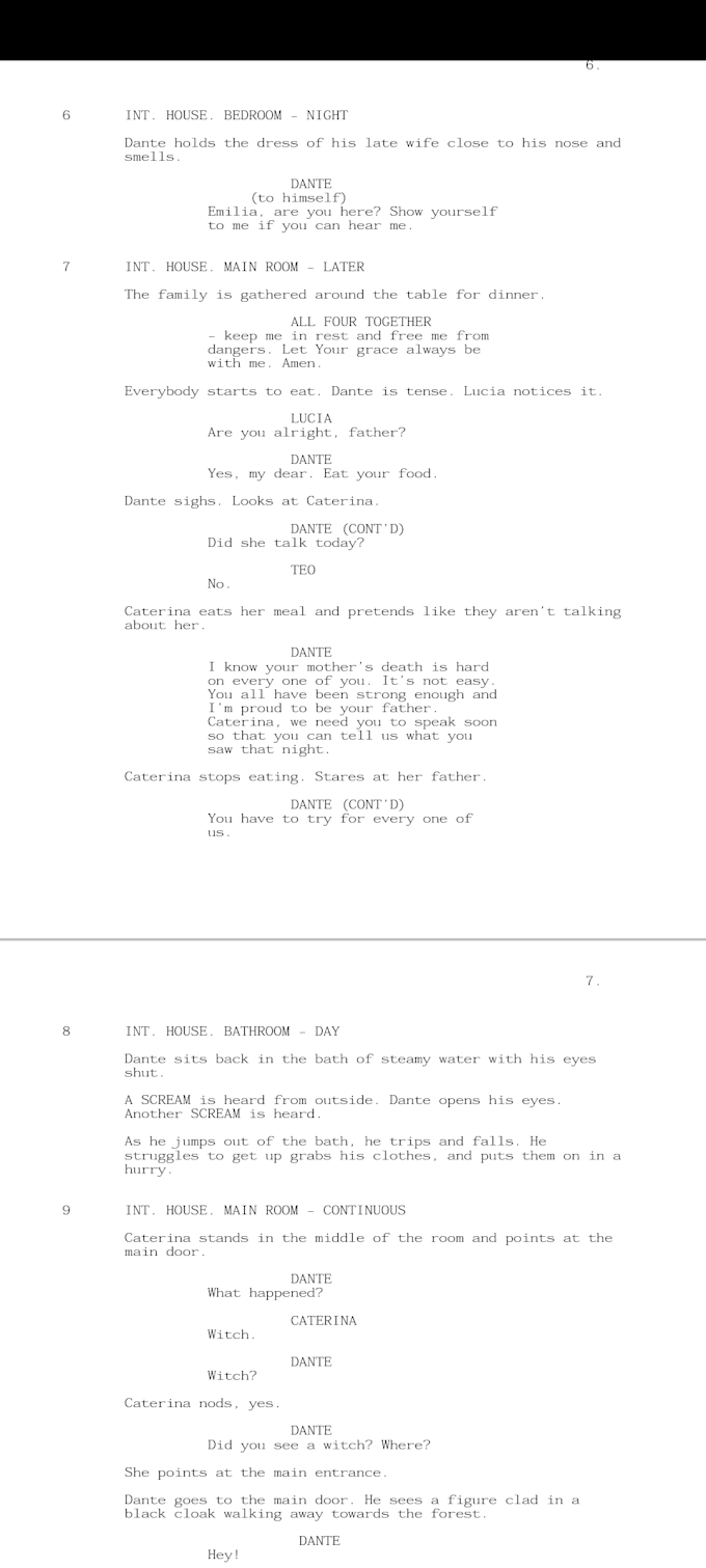 Write a movie script or screenplay for your short film by Timmiewriter ...