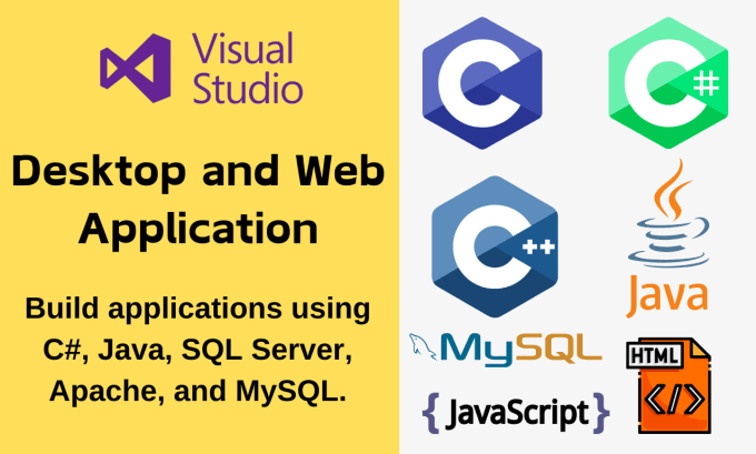 Create Applications Using C Sharp Java Python And Cpp For Your Projects By Ahnafarnob Fiverr