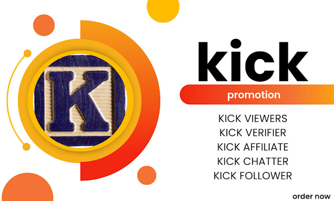 Promote kick channel, organic twitch live stream promotion to boost ...