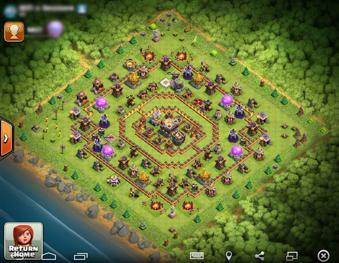 Design your clash of clans base by Farhad72 | Fiverr