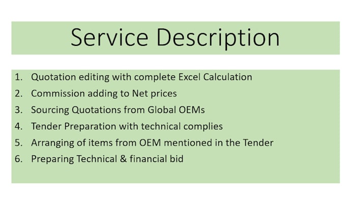 Do quotation editing, commission editing, tender documentation, file conversion by Shehzad4231 ...