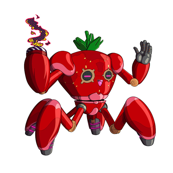 Draw mech chibi versions of your characters in my own style by ...