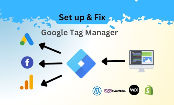Setup gtm conversion tracking google tag manager server side tracking by Shihabahamednr | Fiverr