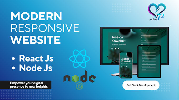 Develop a website using reactjs and nodejs by Pulse_72 | Fiverr Develop a website using reactjs and nodejs by Pulse_72 | Fiverr