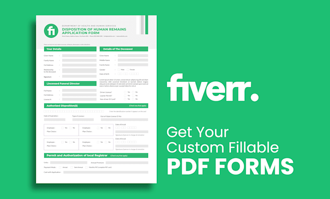 Create fillable pdf forms by Sheikhashrafiz | Fiverr