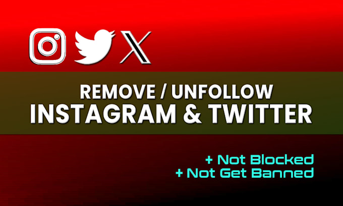Remove fake, bot, inactive followers your instagram and twitter account ...