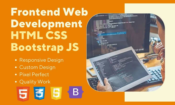 Develop Responsive Website Using Html Css Javascript And Bootstrap By Frontendusama Fiverr