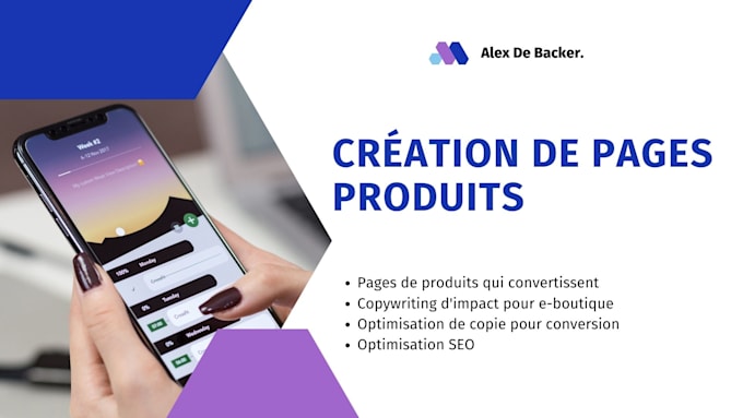 Design your product pages by Alexdebacker | Fiverr