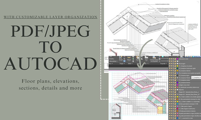 Convert your pdf, image or sketch drawing in autocad dwg by Clare ...