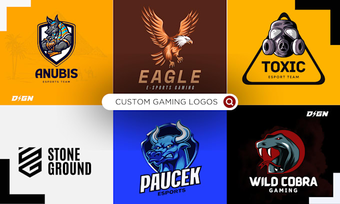 Design a custom gaming logo by Harry_ian_ | Fiverr