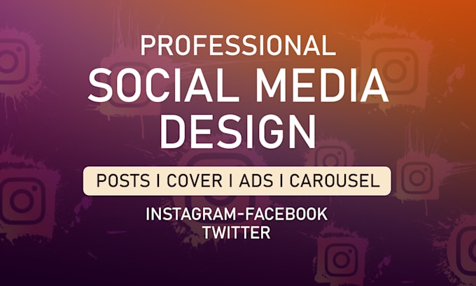 Design social media posts, stories, and ads for instagram by Mina ...
