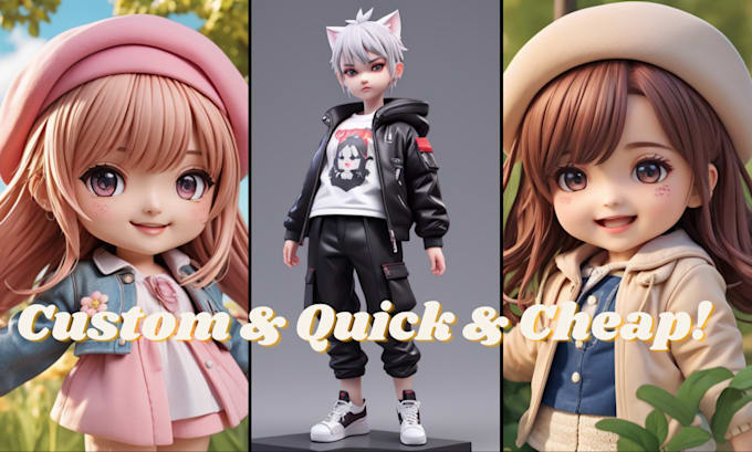 Create beautiful custom chibi based on your preferences by Aacamir | Fiverr