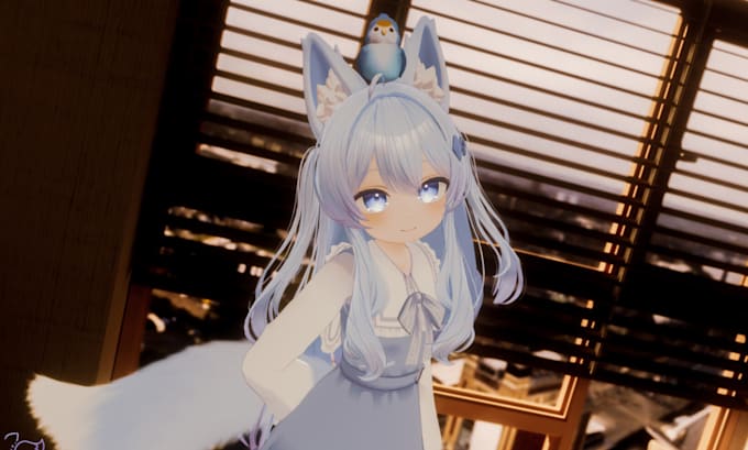 Design vtuber model, rig vtuber live2d model, vtuber, facerig, live2d ...