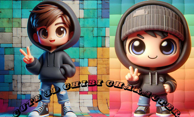 Draw chibi character, chibi cartoon art, anime chibi, chibi art, kawaii ...